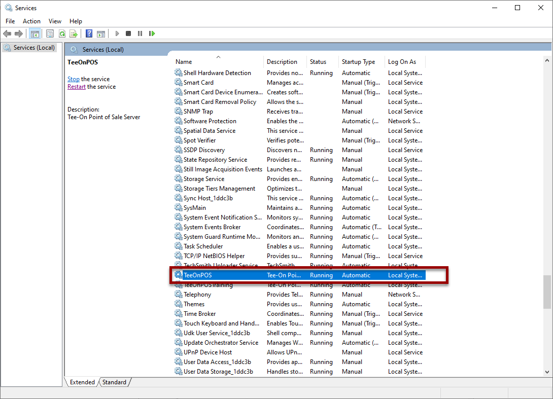Point of Sale Troubleshooting – Tee On